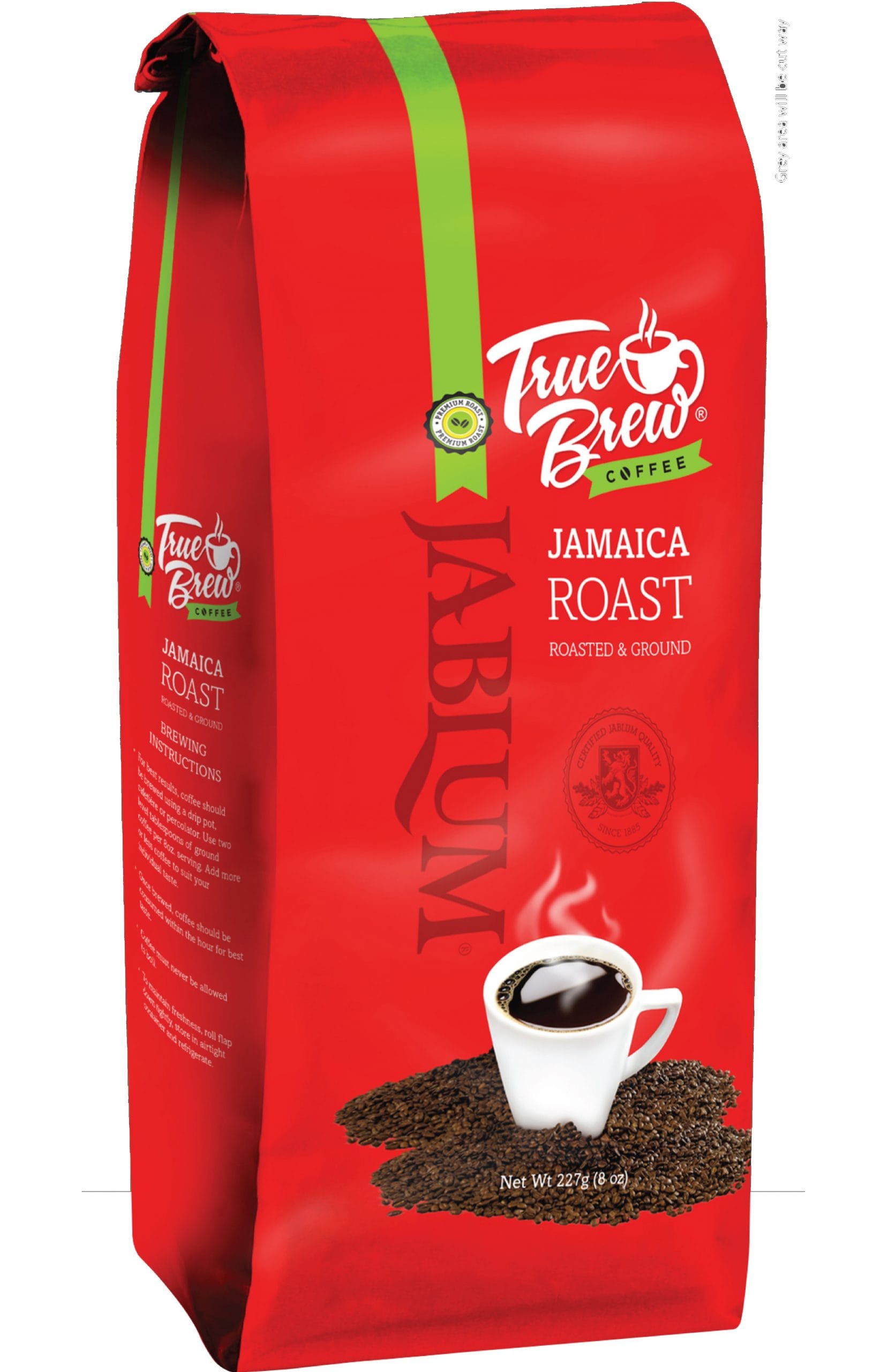 True Brew Coffee Roasted and Ground - Jamaica Blue Mountain Coffee